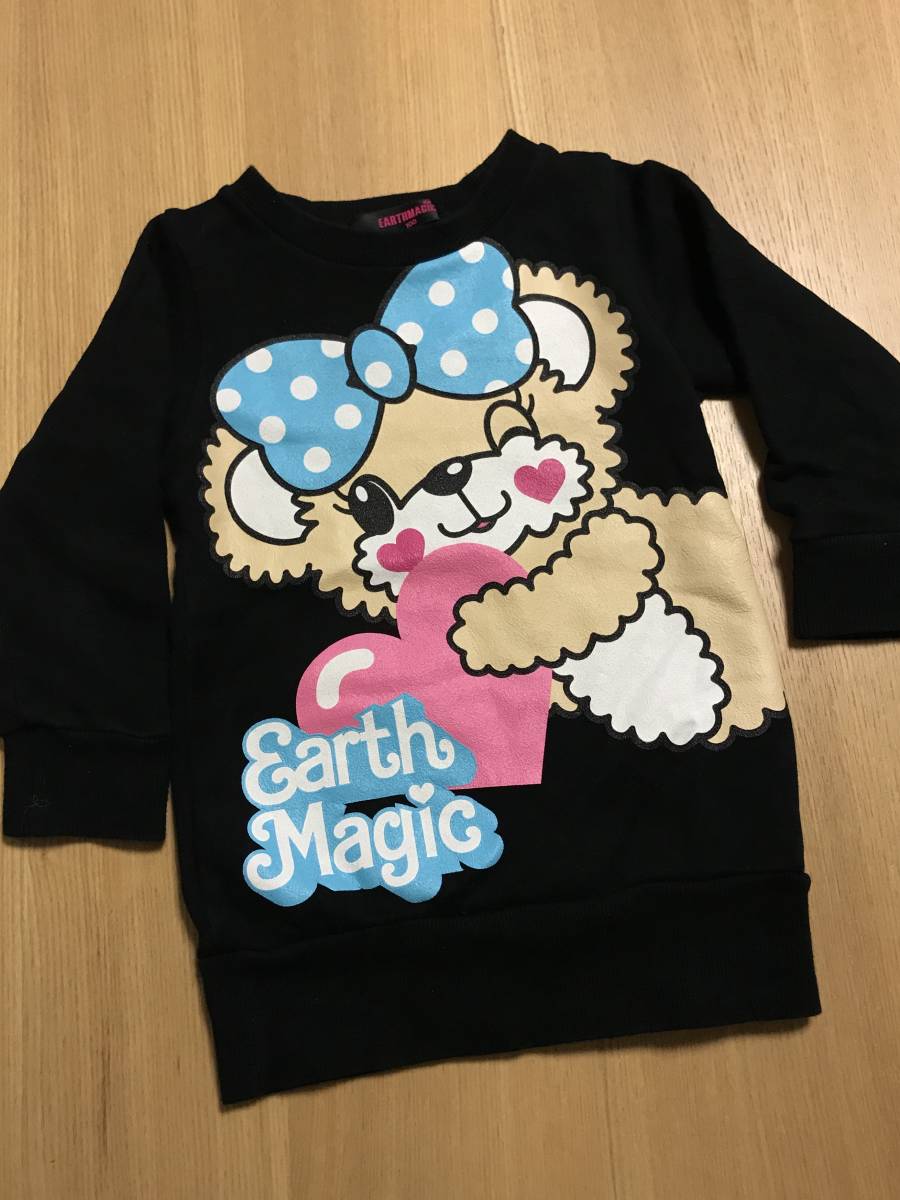 EARTHMAGIC｜アースマジック｜100cm｜トレーナー｜ワンピース｜マフィー｜日本製(トレーナー)｜売買されたオークション情報、yahooの商品情報をアーカイブ公開 - オークファン ...