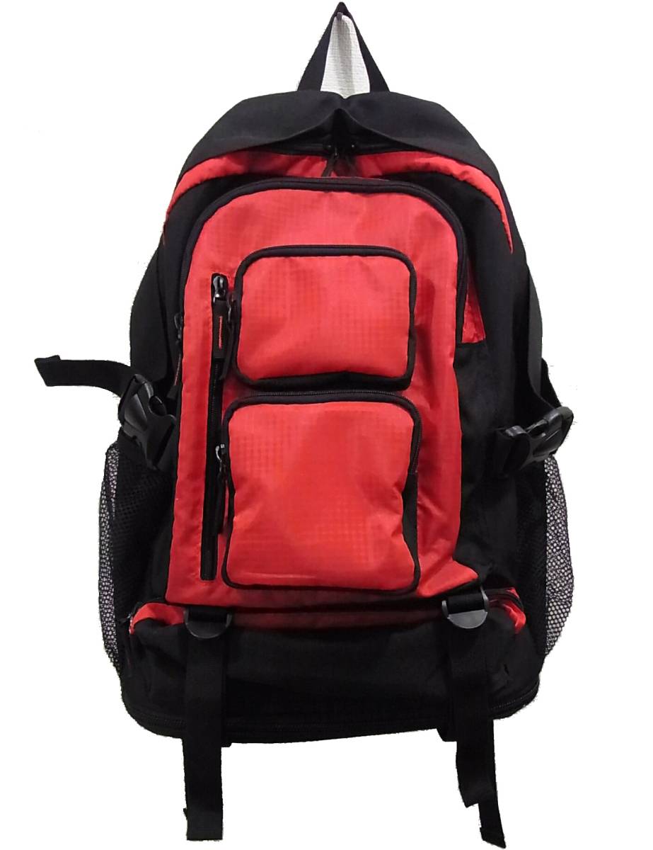 送料710円~ は 2018年8月製 同様品OJ Gerry大容量リュックサック赤×黒バックパックOJ-11052デイパック レッド×ブラック(リュックサック、デイパック)｜売買された ...