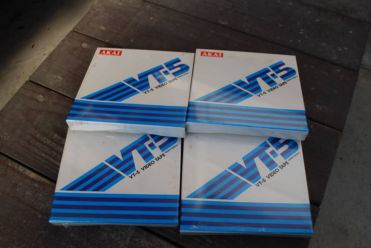 アカイ ビデオテープ オープンリール AKAI VT-5 4巻セット 送料：360円(記録媒体)｜売買されたオークション情報、yahooの商品情報をアーカイブ公開 - オークファン ...