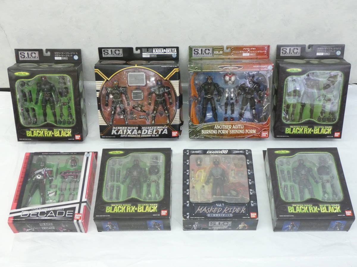U260/ 1円スタート 品 バンダイ 仮面ライダー S.I.C. 匠魂 Vol.6 シークレット込 vol.1 2個 vol.5 2個 vol.4 4個(仮面ライダーキバ)｜売買された ...