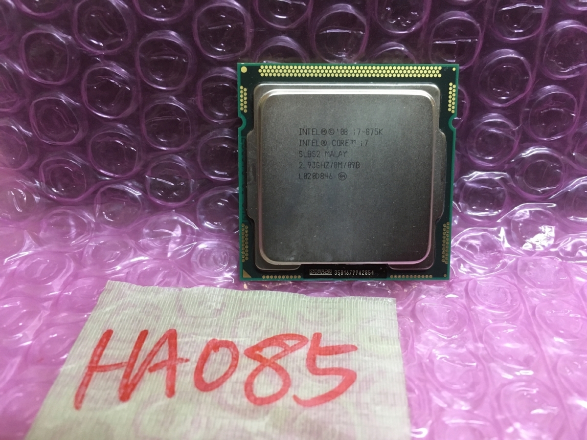 送360円 Intel Corei7-875K SLBS2 2.93GHz/8M LGA1156(Core i7)｜売買されたオークション情報 ...