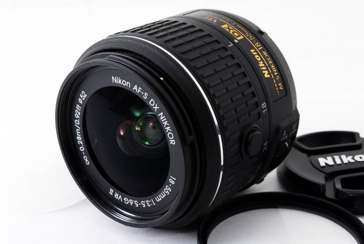 極上 Nikon ニコン AF-S DX NIKKOR 18-55mm 3.5-5.6 G VR II #4403(ニコン)｜売買されたオークション情報、yahooの商品情報をアーカイブ公開 ...
