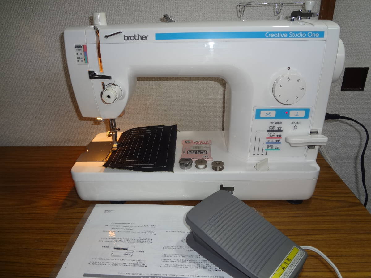 83 ブラザー brother 職業用ミシン TA637 Creative Studio One 工業用針 整備済(ブラザー)｜売買された ...