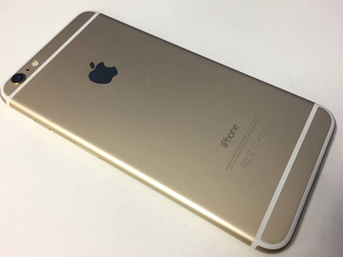 Apple au iPhone 6 Plus 64GB ゴールド MGAK2J/A(アップル)｜売買されたオークション情報、yahooの商品情報をアーカイブ公開 - オークファン（aucfan ...