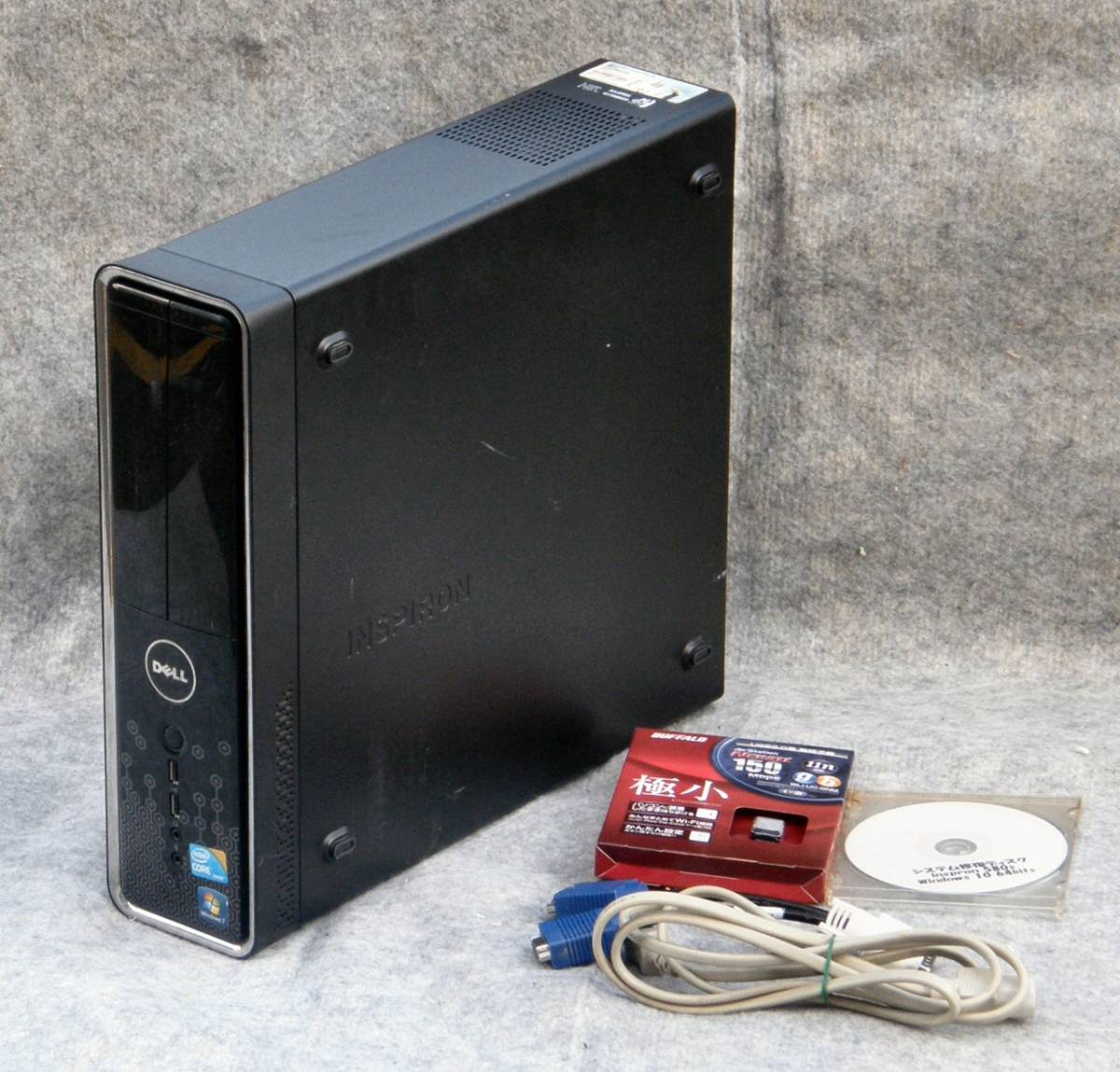 DELL INSPIRON 580s i7 870 2.93GHz MAX3.6GHz 8GB 1TB DVDマルチ Windows 10 ...