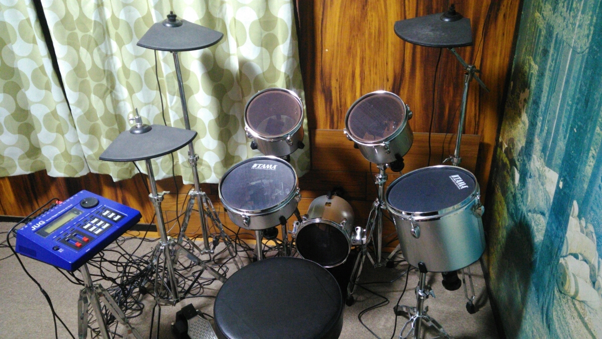 JUG製電子ドラム JU-Dtr5(電子ドラム)｜売買されたオークション情報、yahooの商品情報をアーカイブ公開 - オークファン ...