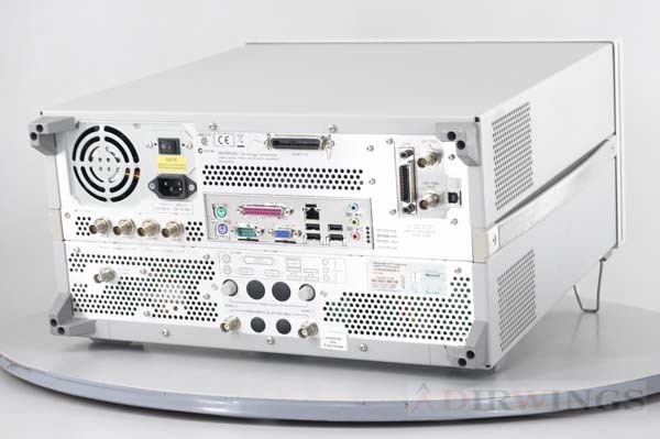 DW 03/2018CAL Agilent ENS Series E5071C E5071C-ATO-58185 Network Analyzer 100kHz-8.5GHz 008 010 ...