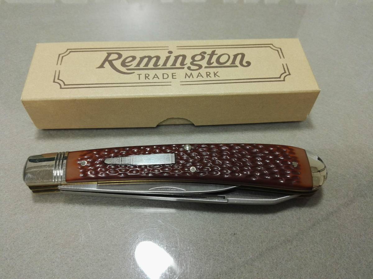 レミントン ブレット トラッパーナイフ マスターガイド R1273 Remington 1995 Master Guide Bullet ...