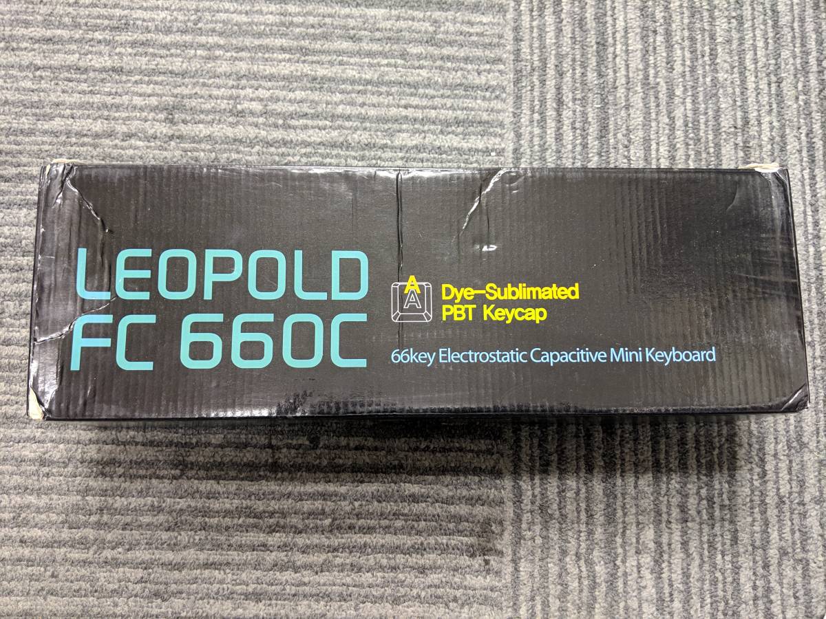 LEOPOLD 66key Electrostatic Capacitive Mini Keyboard FC660C/EG キーボード 黒 ...
