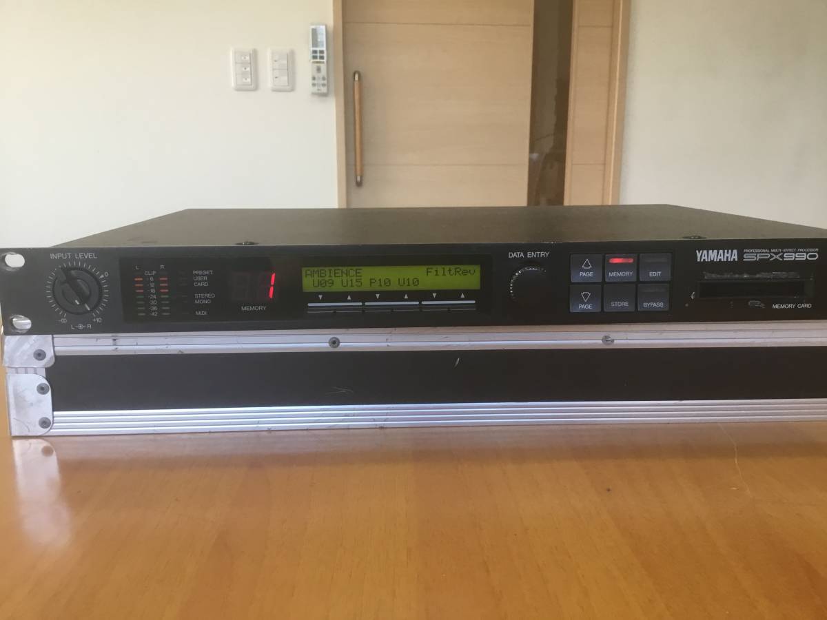 YAMAHA SPX990 PROFESSIONAL MULTI EFECT PROCESSOR 完動品(エフェクター)｜売買された ...