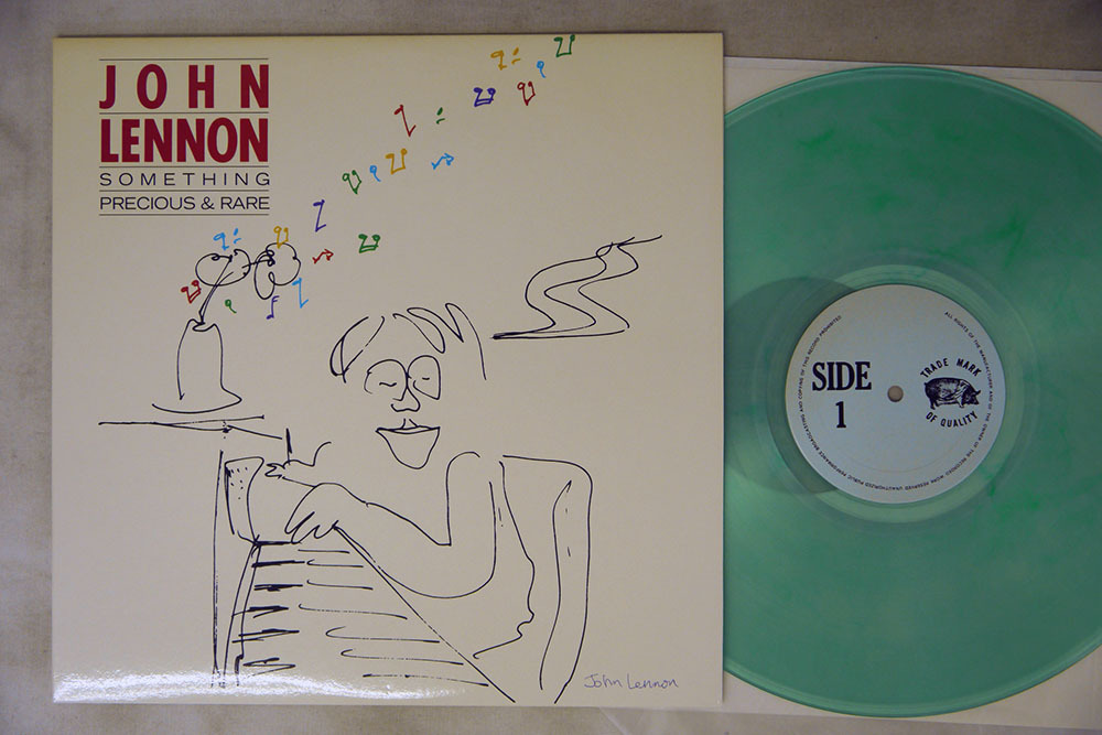 ブート JOHN LENNON/SOMETHING PRECIOUS & RARE/TRADE MARK OF QUALITY JKF ...