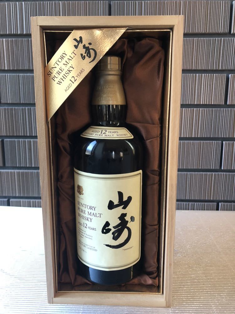 山崎12年ピュアモルトウィスキー 未開栓 木箱付750ml(日本)｜売買されたオークション情報、yahooの商品情報をアーカイブ公開 - オークファン（aucfan.com）