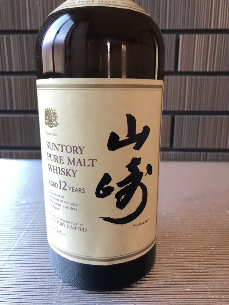 山崎12年ピュアモルトウィスキー 未開栓 木箱付750ml(日本)｜売買されたオークション情報、yahooの商品情報をアーカイブ公開 - オークファン（aucfan.com）
