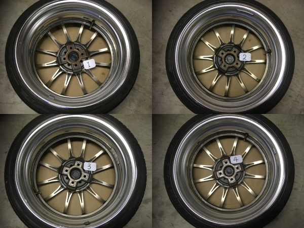 WORK ワーク 戦VSX 18×7.5j+42 PCD100‐4H タイヤホイールセット 品(ラジアルタイヤ)｜売買されたオークション情報 ...
