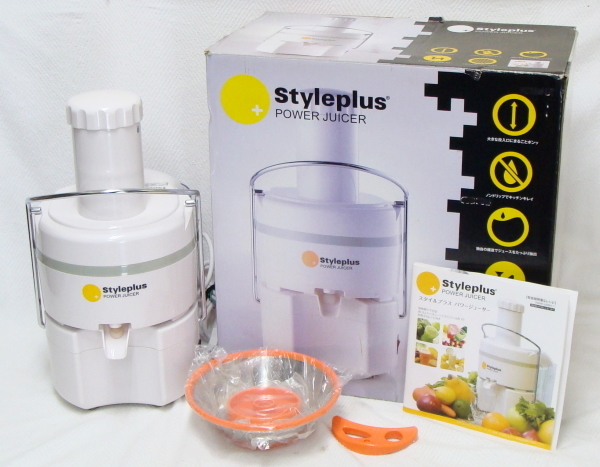 ショップジャパン スタイルプラス パワージューサー Shop Japan styleplus POWER JUICER 品(ジューサー)｜売買されたオークション情報、yahooの商品情報を ...