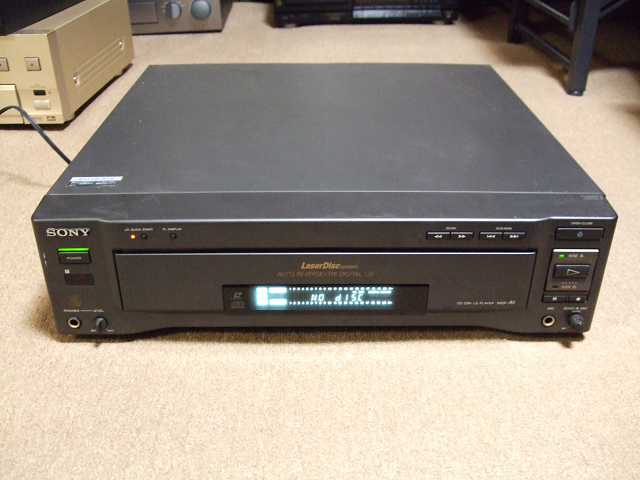 SONY ソニー LDプレイヤー MDP-A1 レーザーディスク CD DVD Player(LDプレーヤー)｜売買されたオークション情報 ...