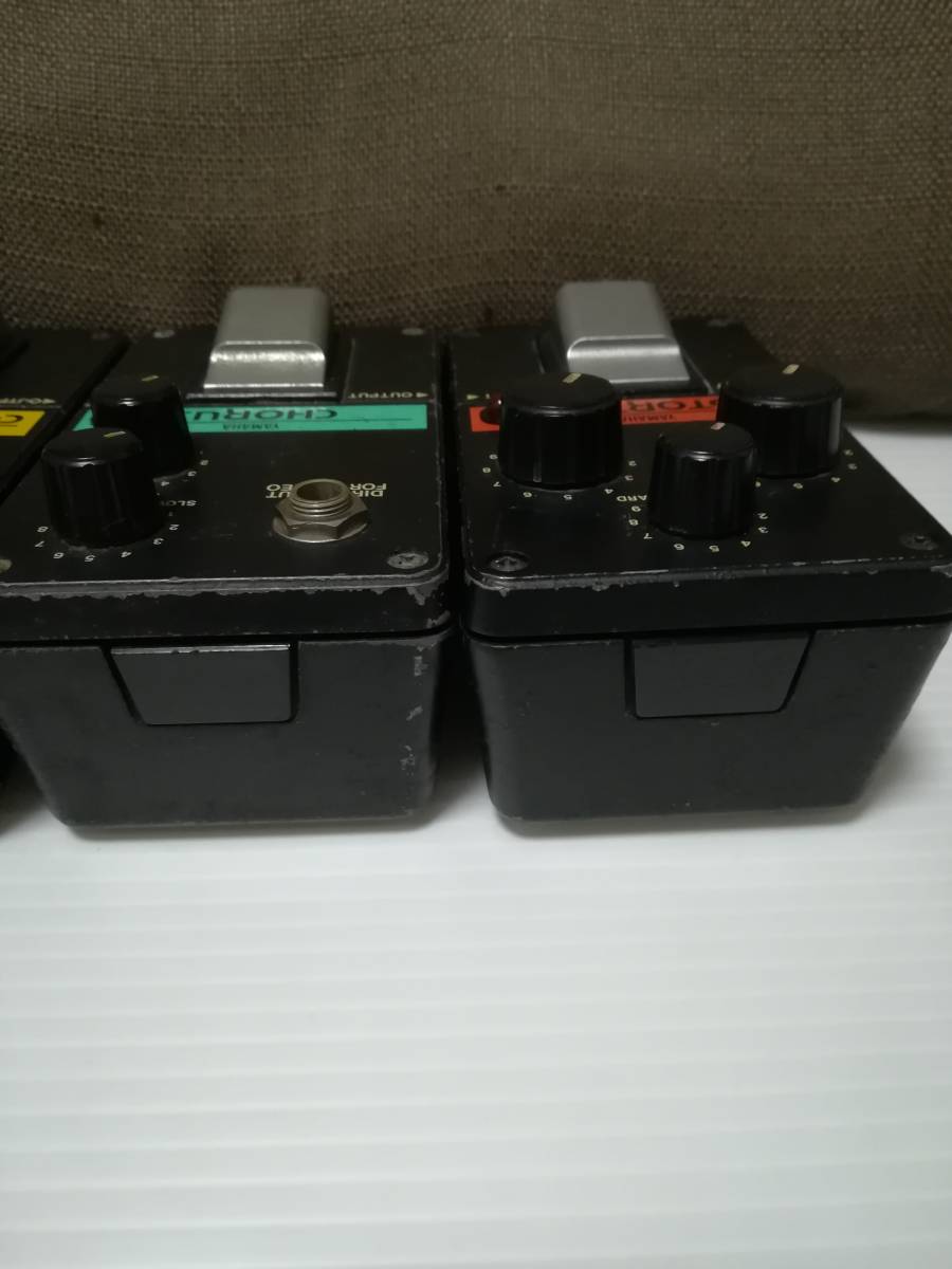 名機揃い YAMAHA ヤマハ PSE シリーズ PH-01 PHASER CO-01 COMPRESSOR CH-01 CHORUS DI ...