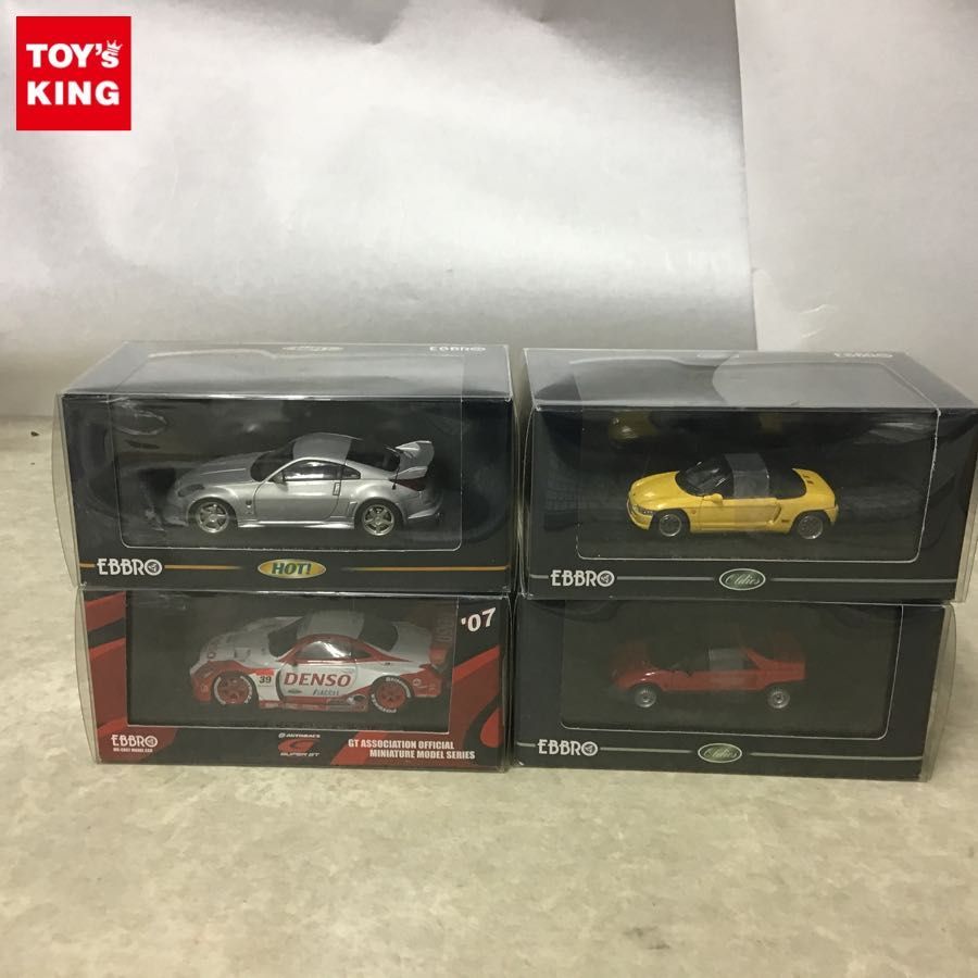 エブロ 1/43 ニスモ フェアレディZ S-Tune GT ホンダ ビート 1991 DENSO SARD SC430 SUPER GT ...