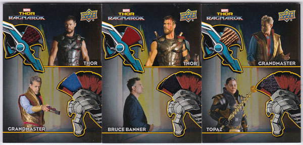 Thor Grandmaster Topaz 他 2018 Upper Deck Marvel Thor Ragnarok The ...