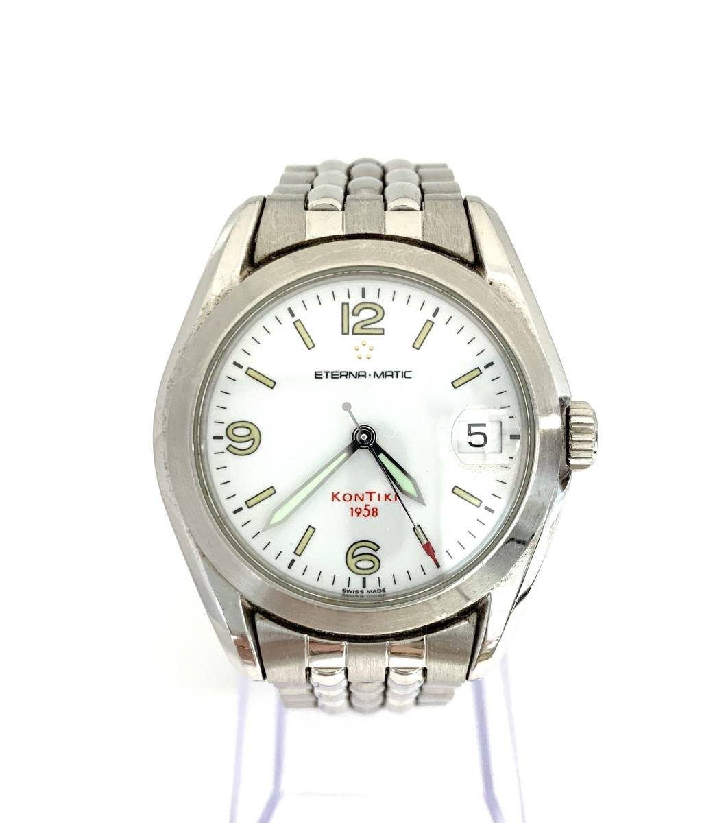 ETERNA MATIC エテルナ マチック KONTIKI コンチキ 1958 自動巻(エテルナ)｜売買されたオークション情報、yahooの商品情報をアーカイブ公開 - オークファン ...