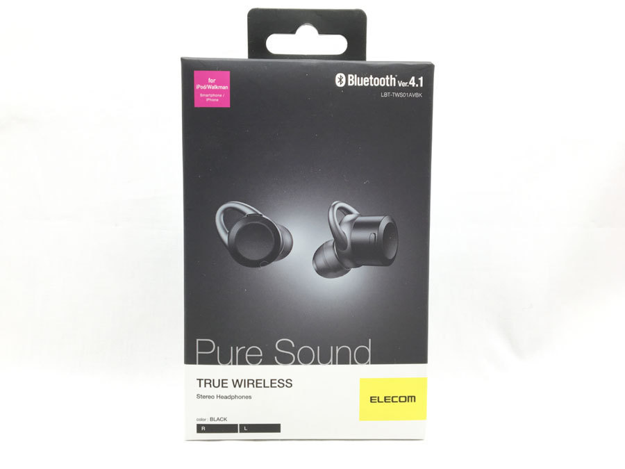 ELECOM エレコム Bluetooth 完全ワイヤレスヘッドホン LBT-TWS01AVBK(その他)｜売買されたオークション情報、yahooの商品情報をアーカイブ公開 - オークファン ...