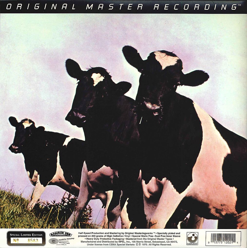 同様 MFSL 特別限定盤 PINK FLOYD ピンク フロイド／ATOM HEART MOTHER 200g 12 inch Analog ...