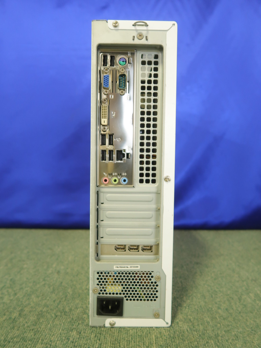 FRONTIER FRS706/23A Core i5-661 3.33GHz 1GB DVDスーパーマルチ ECS H55H-M ジャンク ...