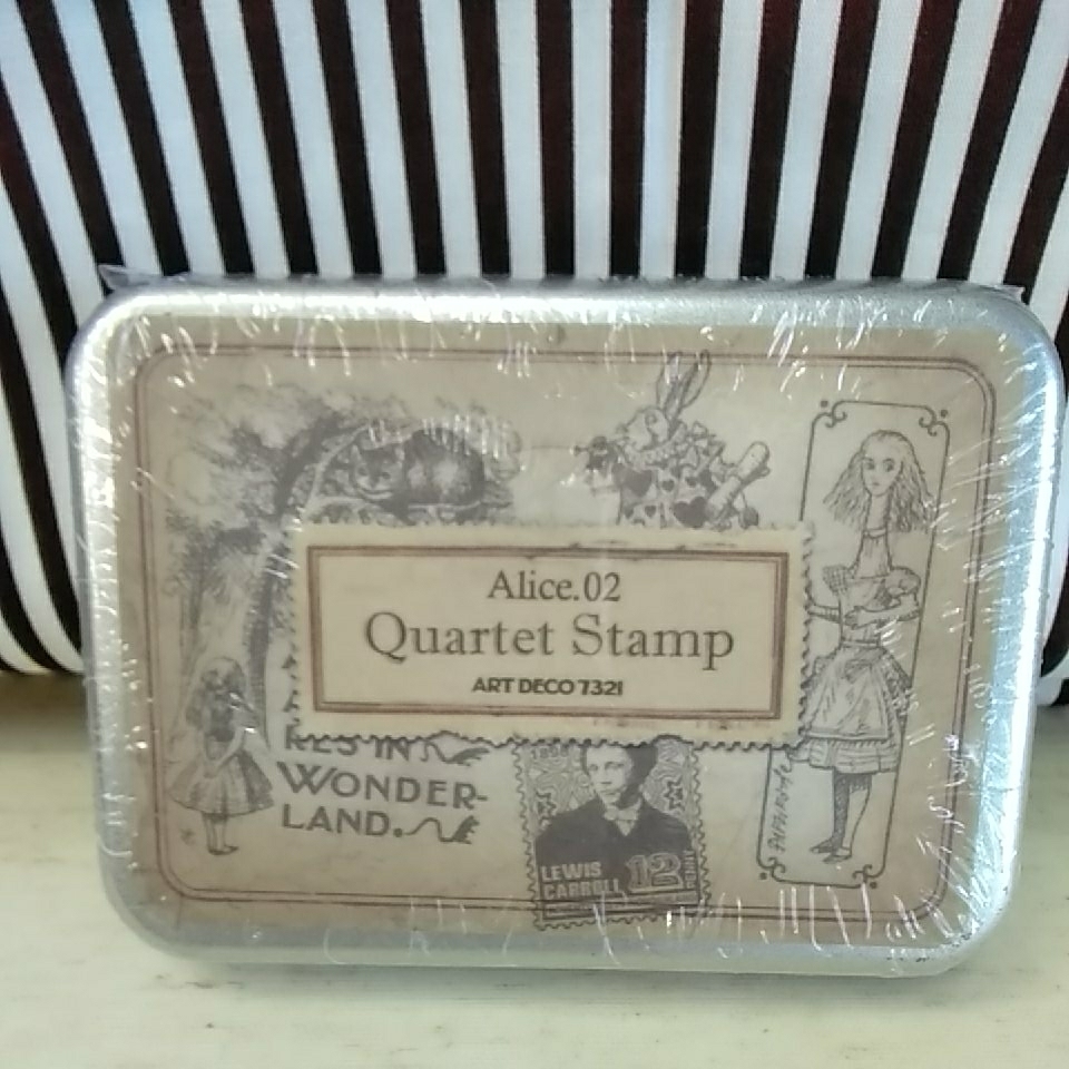 スタンプ ふしぎの国のアリス 缶入りスタンプ Alice Quartet Stamp 4缶セット(スタンプ)｜売買されたオークション情報 ...