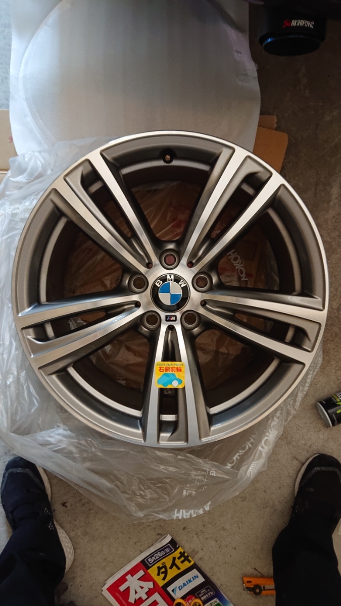 極上 BMW純正 Mスポーツ19インチ4本セット 442M 19インチホイール 純正センターキャップ付き(5穴)｜売買されたオークション情報 ...