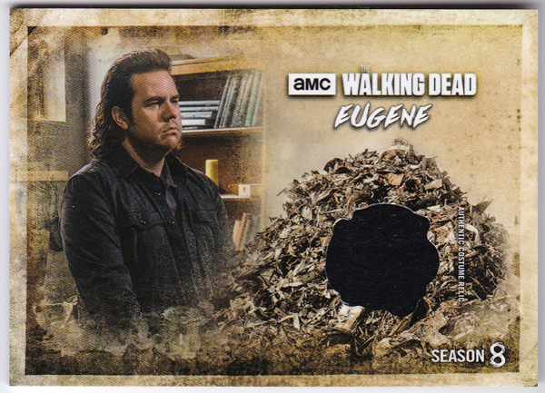 Eugene 2018 Topps Walking Dead Season 8 Costume Relic 衣装 コスチュームカード ...