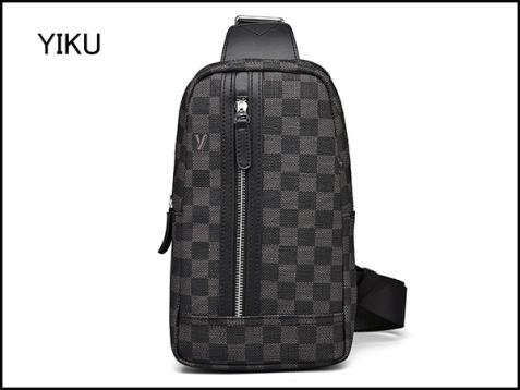 1円スタート 最落あり KIKI－BAG YEARCON 格好いい メンズ ボディバッグ 16×29×6 PU 黒(ボディバッグ)｜売買された ...