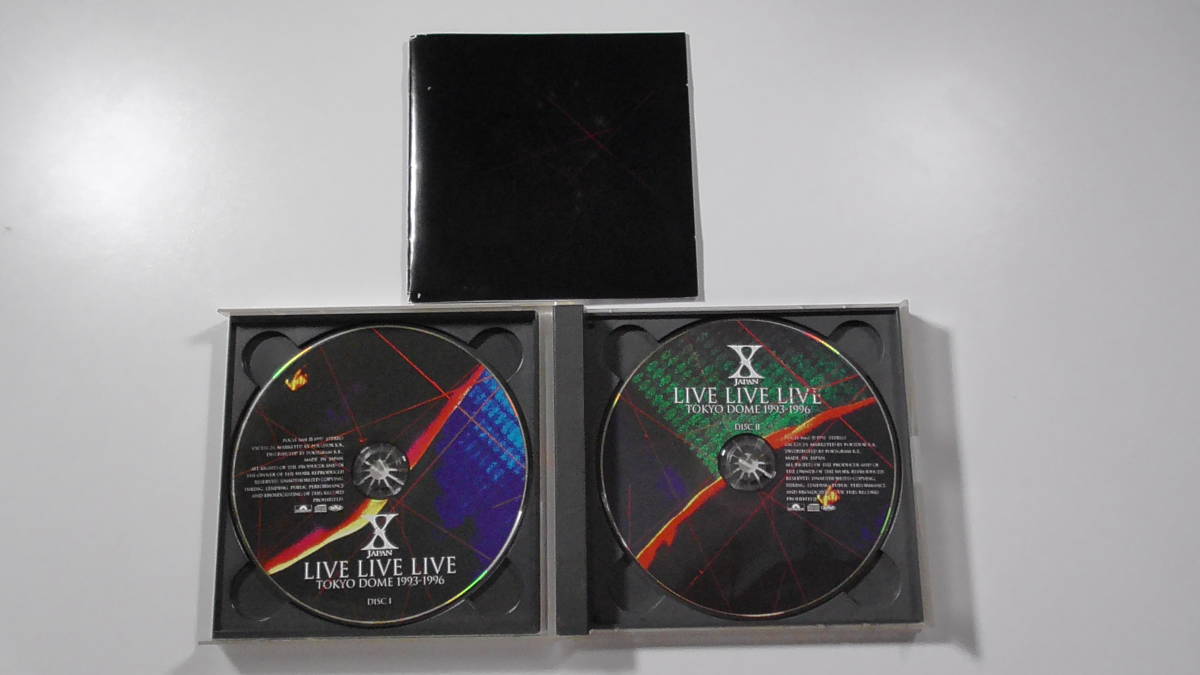 X JAPAN LIVE LIVE LIVE TOKYO DOME 1993 1996 アルバム album(X JAPAN)｜売買された ...