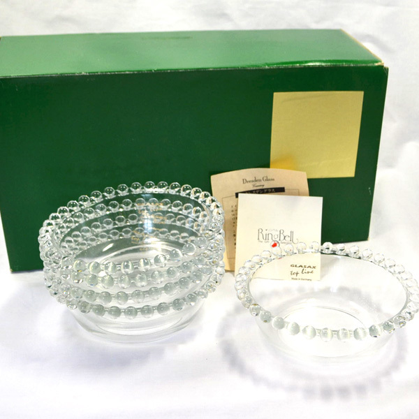 DRESDEN GLASS ガラス ドレスデン GLASAX ボウル 5P 0220299846(サラダボウル)｜売買されたオークション情報 ...