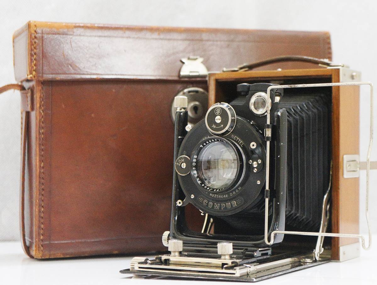 Contessa Nettel コンテッサ ネッテル 中判 蛇腹カメラ Carl Zeiss Jena Tessar 1:4.5 f=13.5 ...