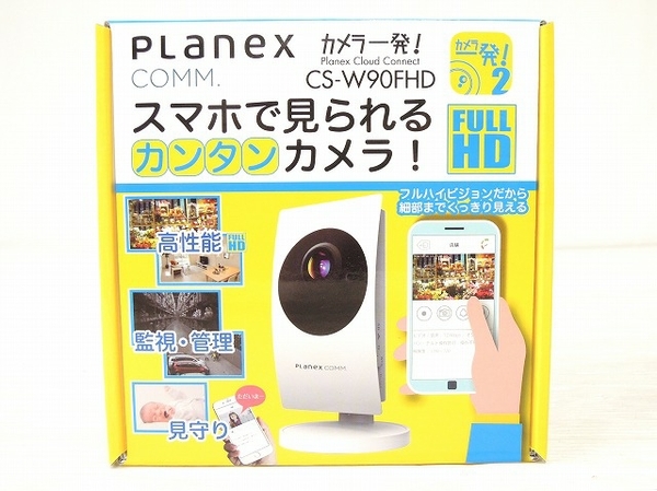 planex COMM WEBカメラ CS-W90FHD フルHD ネットワークカメラ カメラ一発 プラネックスコミュニケーションズ O4093689(その他)｜売買されたオークション情報 ...