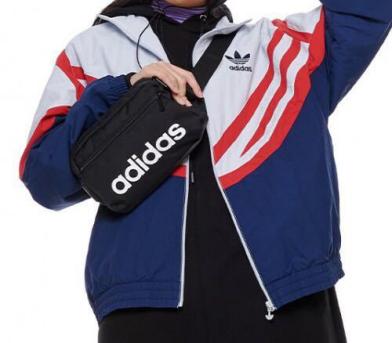 adidas アディダス リニア コア ウエストバッグ ウエストポーチ DT4827 黒白(ウエストバッグ)｜売買されたオークション情報 ...