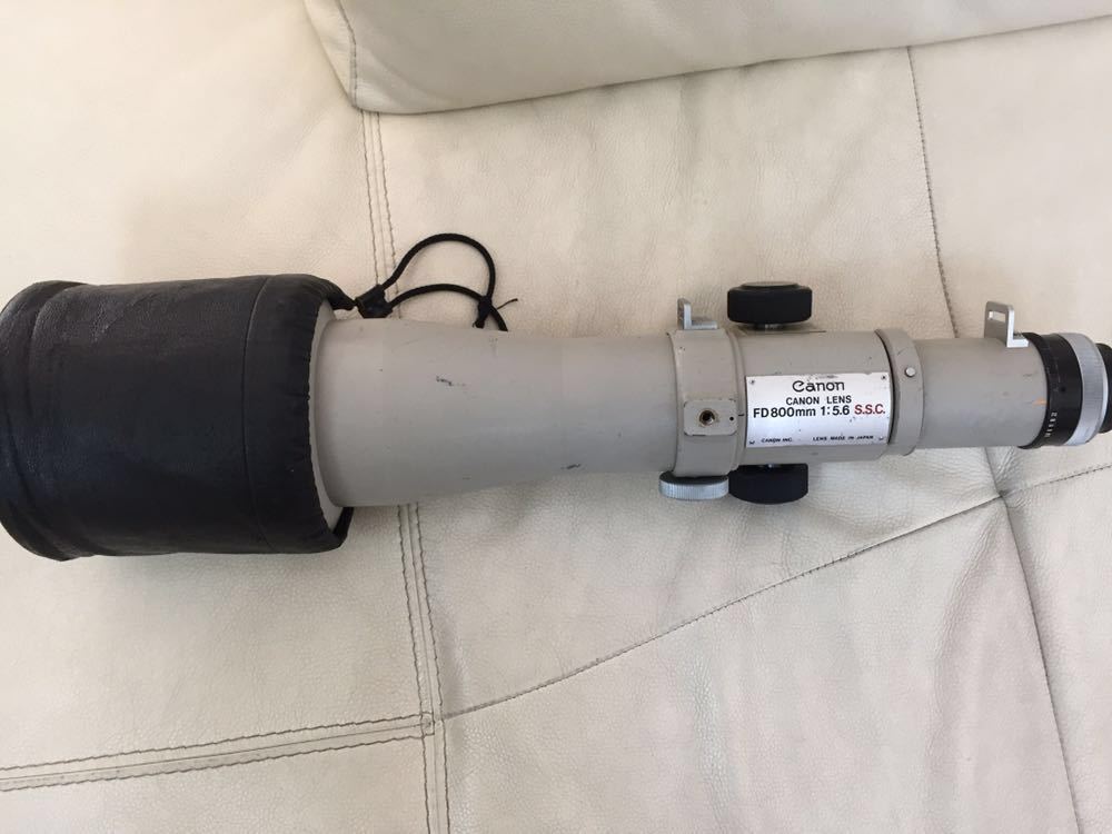 Canon FD 800mm F5.6 S.S.C.(キヤノン)｜売買されたオークション情報、yahooの商品情報をアーカイブ公開 ...