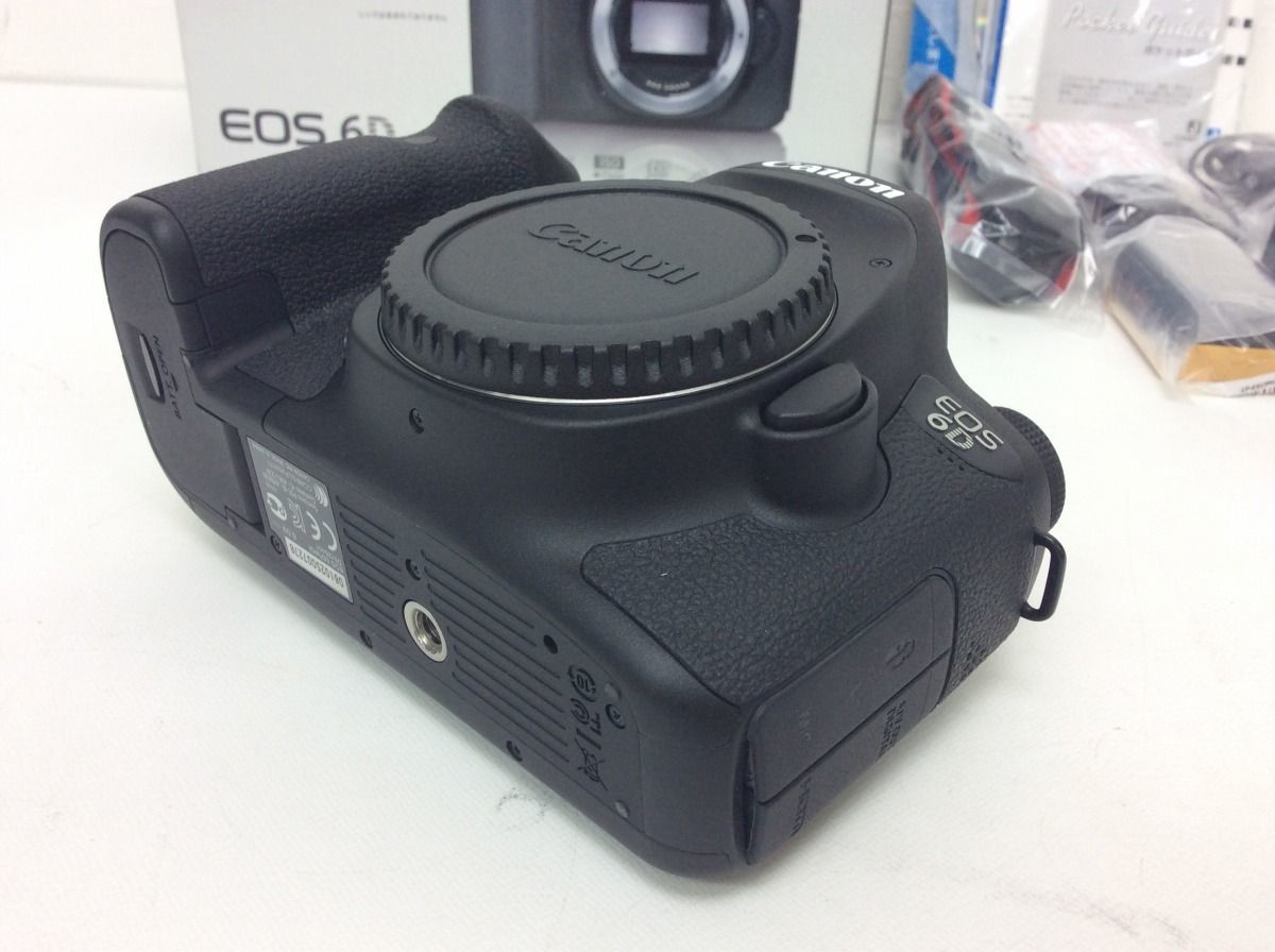 入金確認後24時間内に発送 Canon EOS 6D ボディ デジタル一眼レフカメラ ショット数2338 EC43-228jy/F4(キヤノン ...