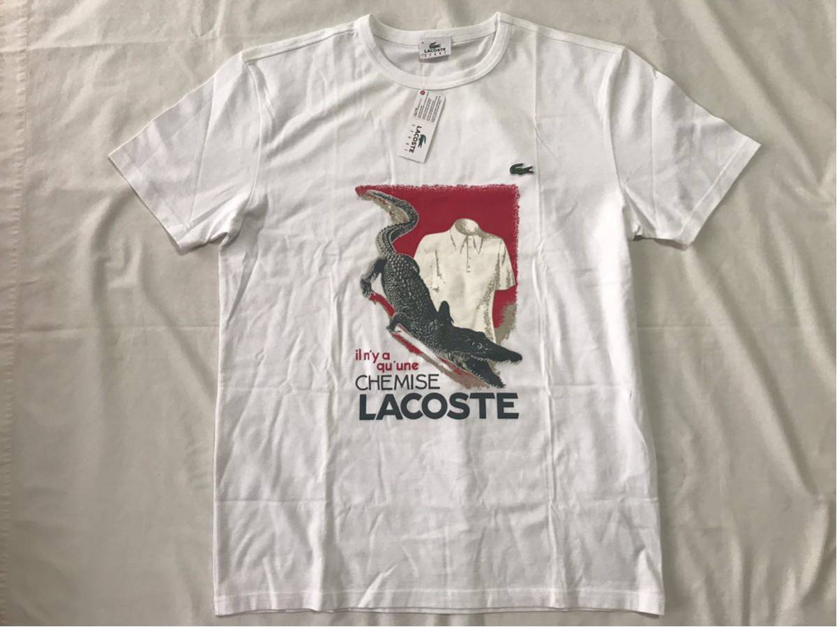 国内正規品 タグ付き 品 LACOSTE SPORT ラコステ ロゴ プリント Tシャツ 4(半袖Tシャツ)｜売買されたオークション情報、yahooの商品情報をアーカイブ公開 - オークファン ...