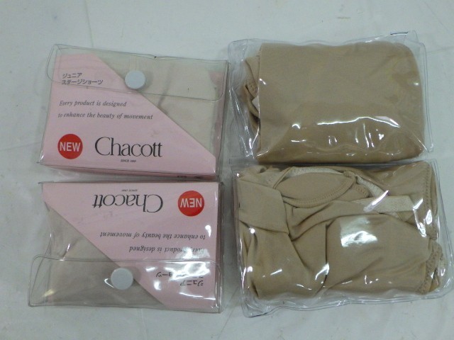 w04 ダンス バレエ用品 Chacott チャコット ジュニアステージショーツ ボディファンデーション 4点セット(レオタード)｜売買された ...