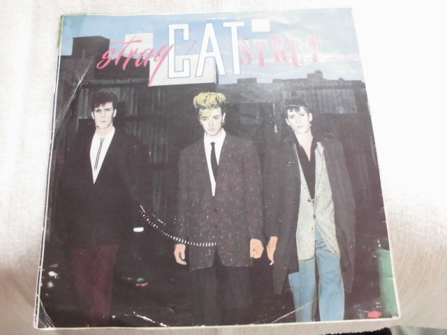 STRAY CATS 7 STRAY CAT STRUT DRINK THAT BOTTLE DOWN EP 45(R&B、ソウル)｜売買され ...