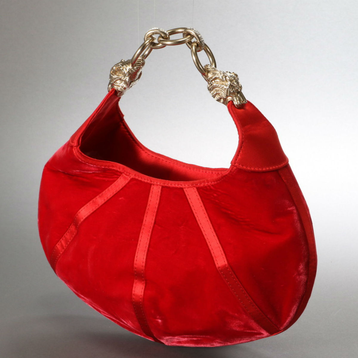 1円 ジョルジオアルマーニ ベルベット ゴールド タイガー 金具 チェーン ハンドバッグ レディース ビロード パーティ 動物 アニマル TK2(その他)｜売買されたオークション情報 ...