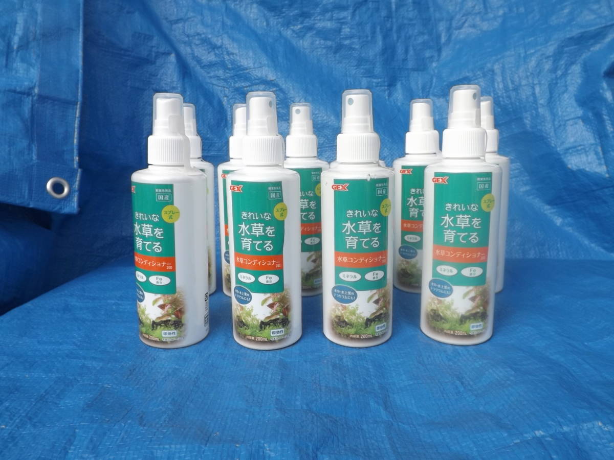 GEX 1種10品set 水草コンディショナー 200ml 即効性 スプレー式 水中.水上植物両用 水草育成 テラリウムにも(液体)｜売買されたオークション情報、yahooの商品情報を ...
