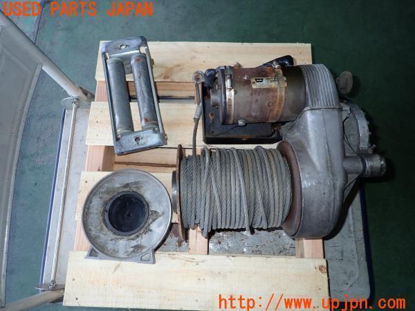 3UPJ=54030034 三菱ジープ J58 改 J50系 WARN ワーン 電動ウインチ 26626 12V けん引 Jeep(その他 ...
