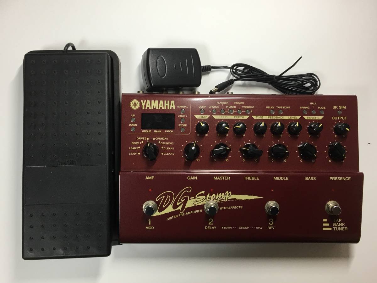 YAMAHA ヤマハ DG-STOMP ジャンク EXPペダル付き(アンプシミュレーター)｜売買されたオークション情報、yahooの商品情報を ...