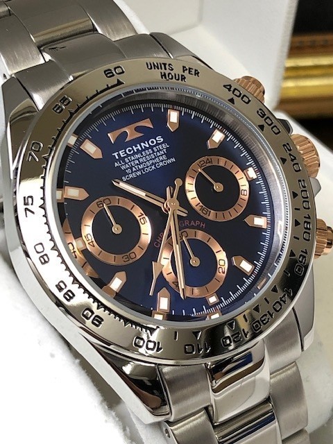1円 ブランド technoss テクノス メンズ 腕時計 クォーツ ステン(テクノス)｜売買されたオークション情報、yahooの商品情報を ...