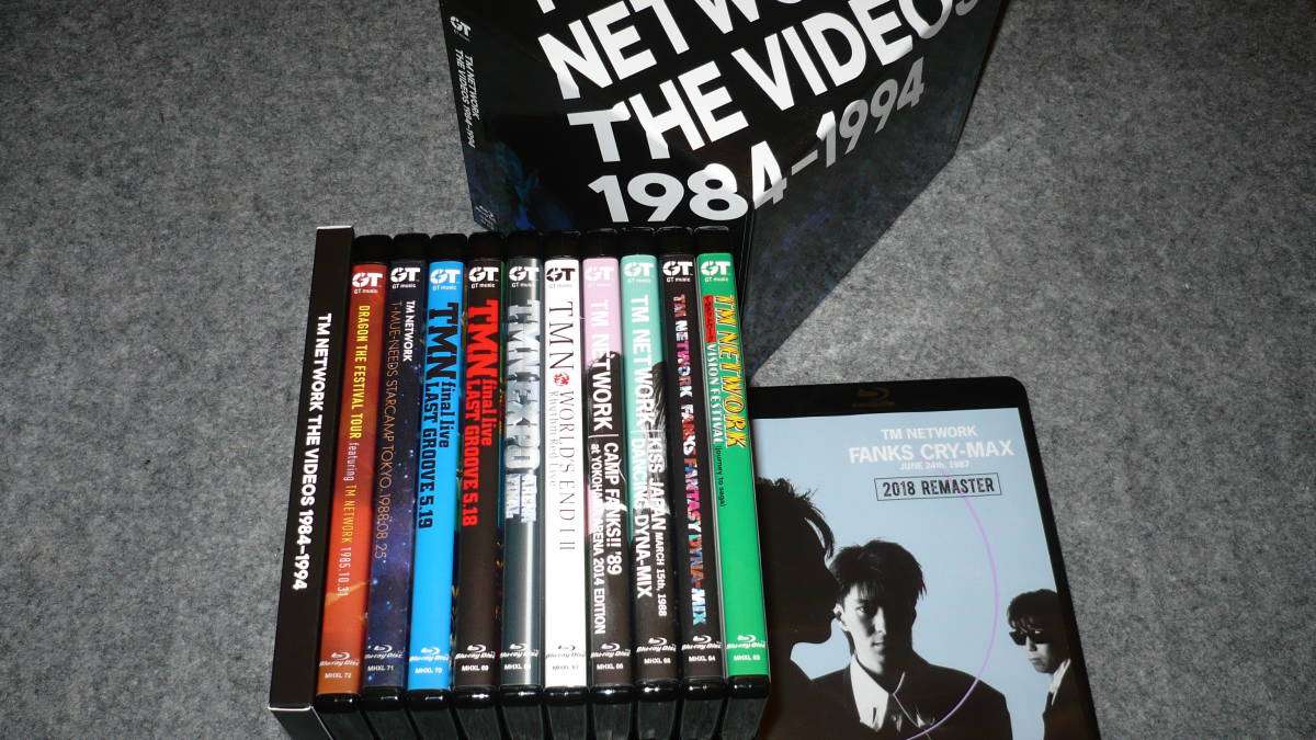 良品交換済 TM NETWORK THE VIDEOS 1984-1994 + Fanks cry-max Blu-ray Disc(J-POP)｜売買されたオークション情報、yahooの商品 ...
