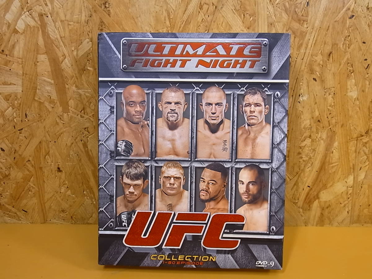 B/312 格闘技DVD 9枚組 UFC COLLECTION 1-80 EPISODE ULTIMATE FIGHT NIGHT 中国版 ...