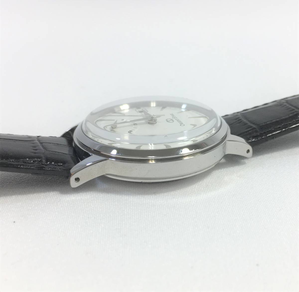 良品 オリエントスター 腕時計 デイト パワーリザーブ シースルーバック WZ0251EL EL05-D0-B 自動巻き メンズ ORIENT ...