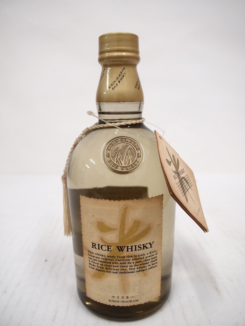 KIRIN-SEAGRAM RICE WHISKY キリンシーグラム ライスウイスキー 古酒 未開栓 12103E3(日本)｜売買された ...